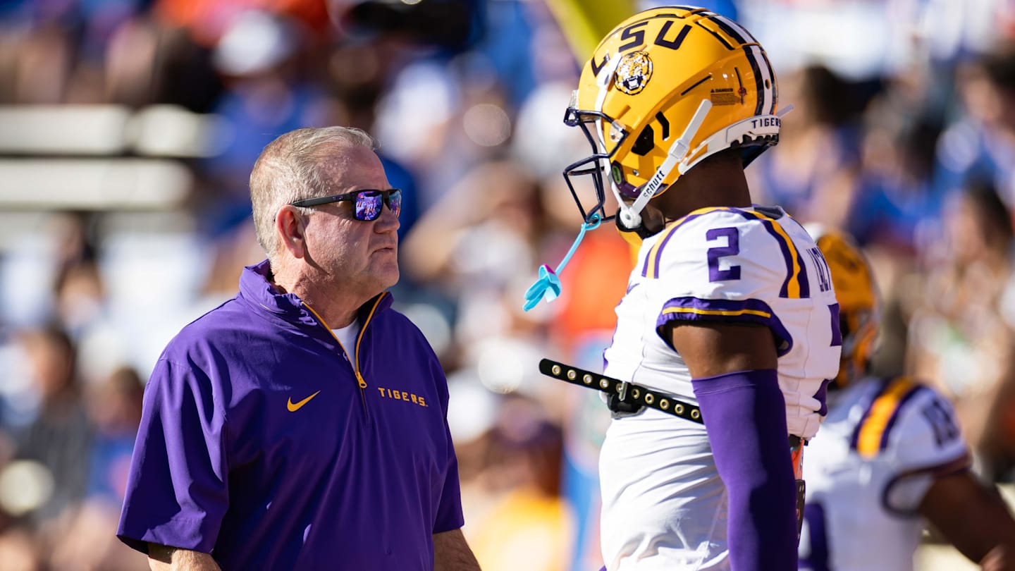 Brian Kelly reacts after death of LSU football star Kyren Lacy