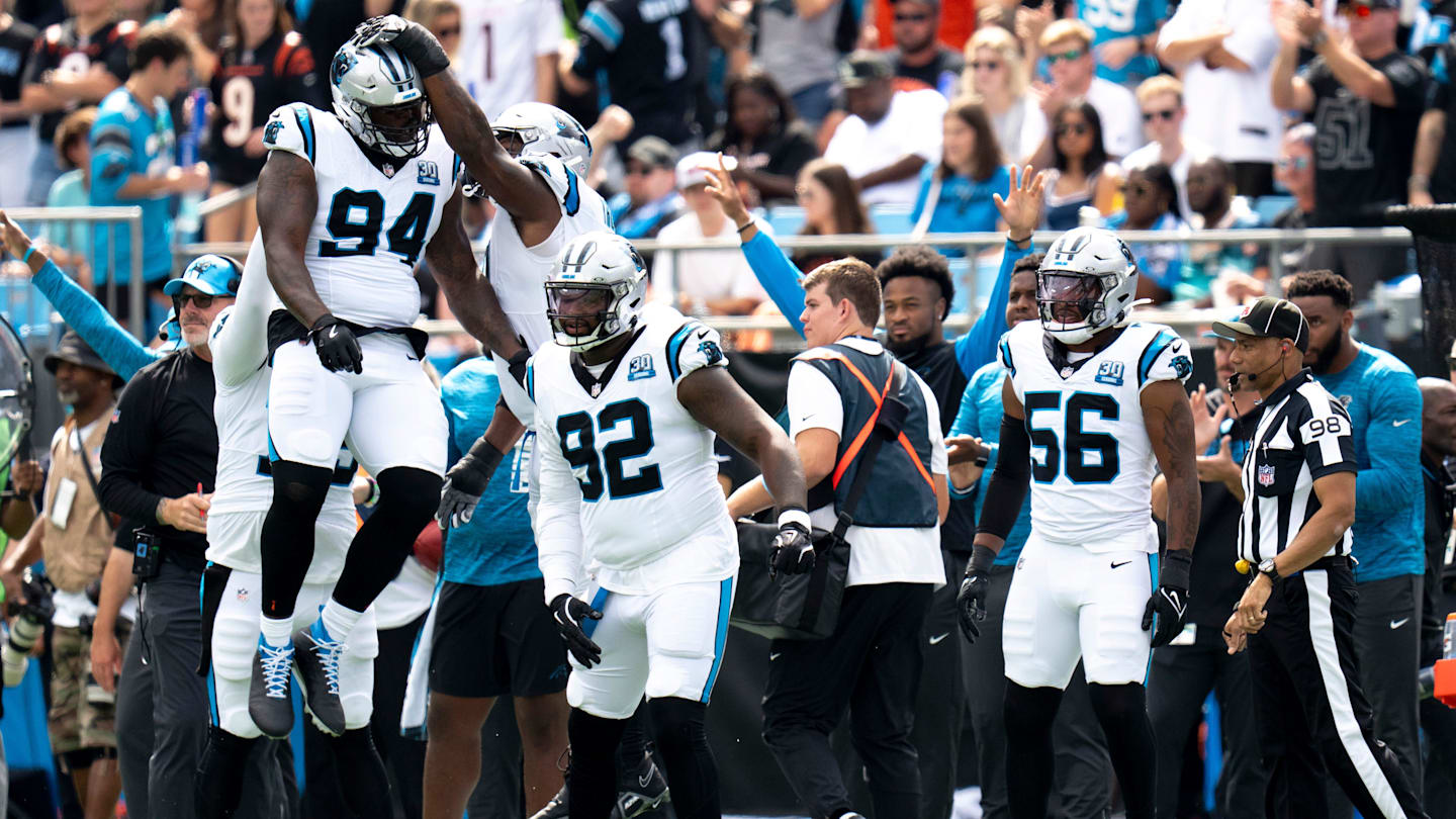 PFF's defensive line rankings has a shocking placement for Carolina ...