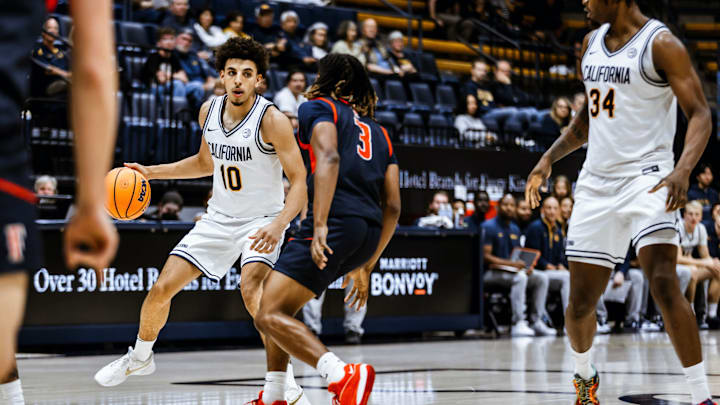 Cal Finds the Range From Deep Early in 93-65 Rout of Fullerton