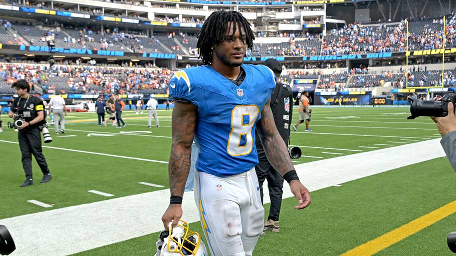 Why did Chargers sign another RB as Omarion Hampton injury comeback ...