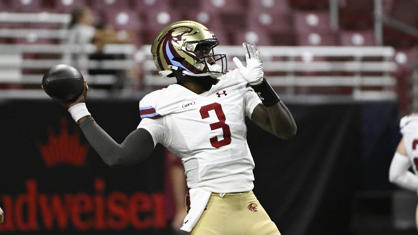 UFL MVP Bryce Perkins Throws Four Touchdowns in Championship Loss