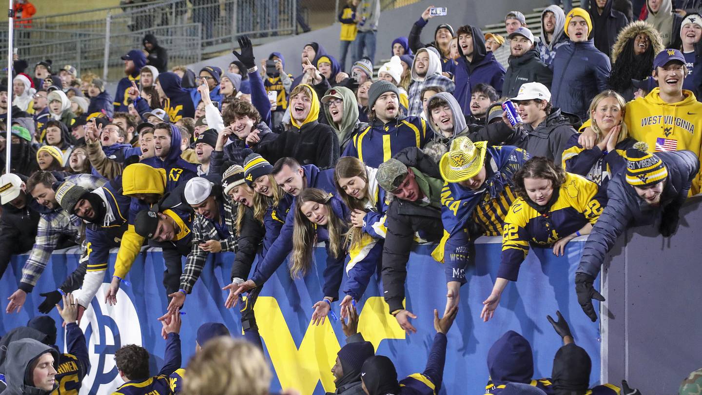 WVU Unveils New Student Section System That Could Change Game Days in a ...