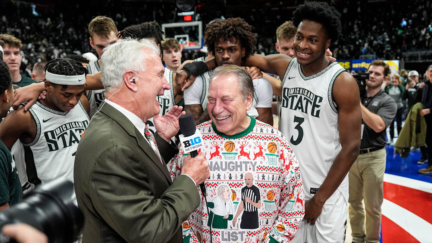 Tom Izzo Had Funny Plea for His MSU Players to Help Keep Tarik Skubal ...