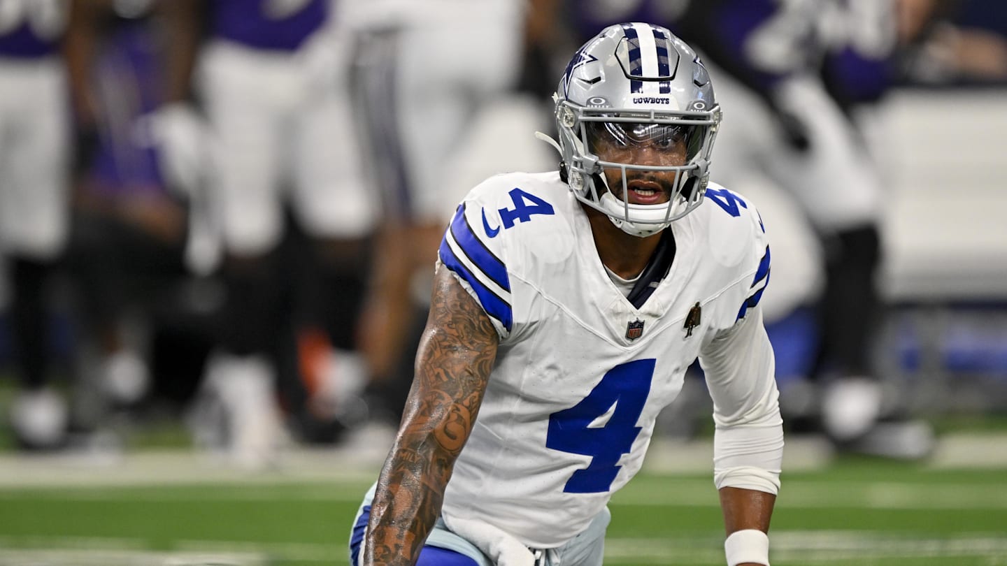 Dallas Cowboys' unofficial depth chart for Week 1 of 2025 NFL season vs ...