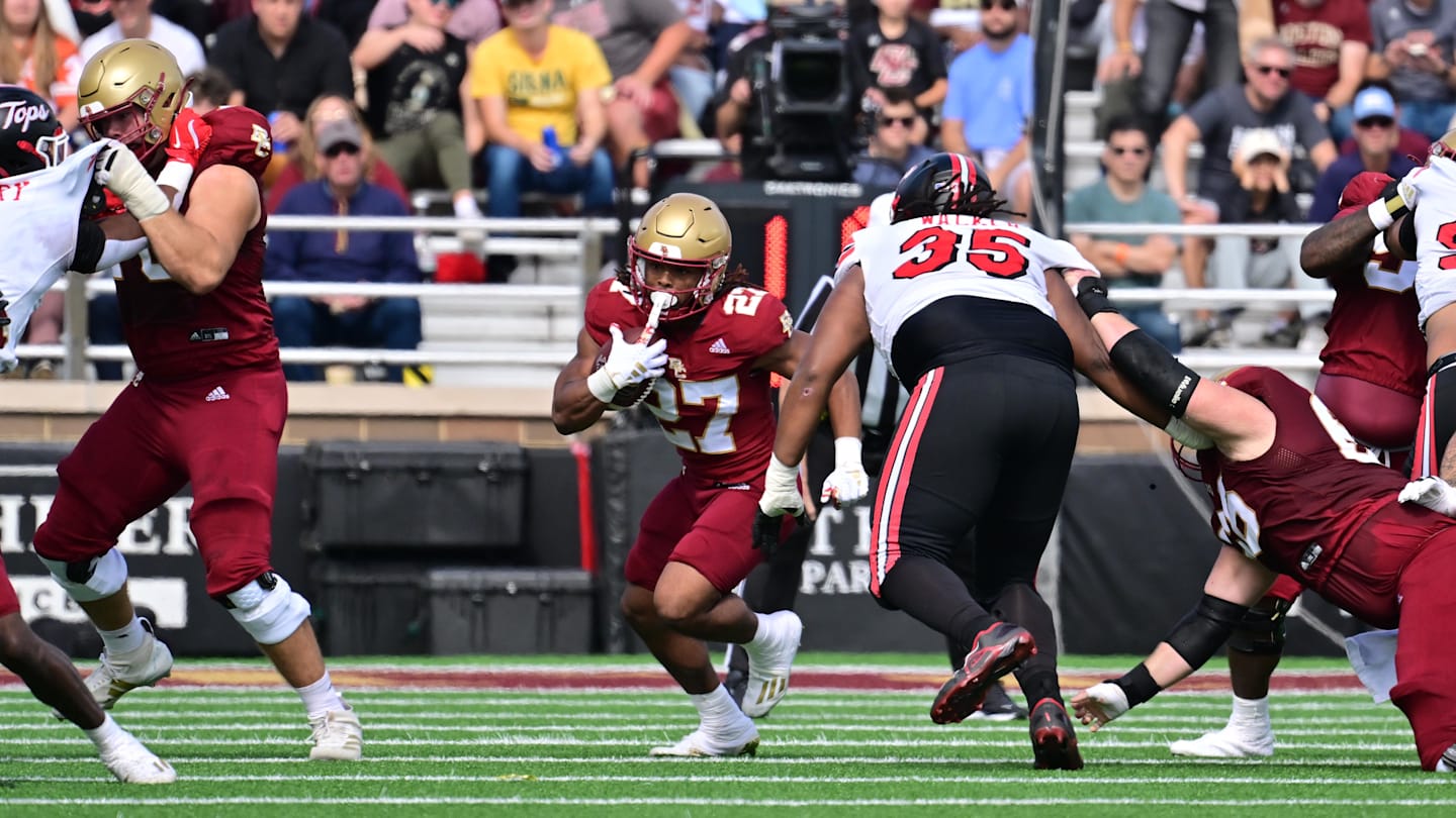 Boston College Football vs Pitt Injury Updates: Eagles LT Jude Bowry ...