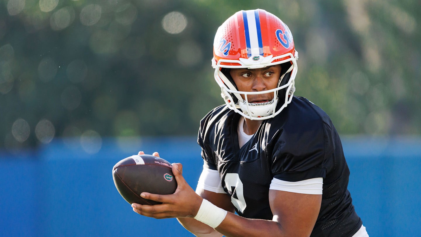 Throwing or Not, Florida Gators QB DJ Lagway ‘Taking the Next Step ...