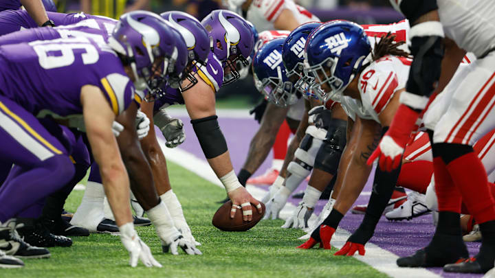 Minnesota Vikings inactives list for Week 1 game vs. New York Giants