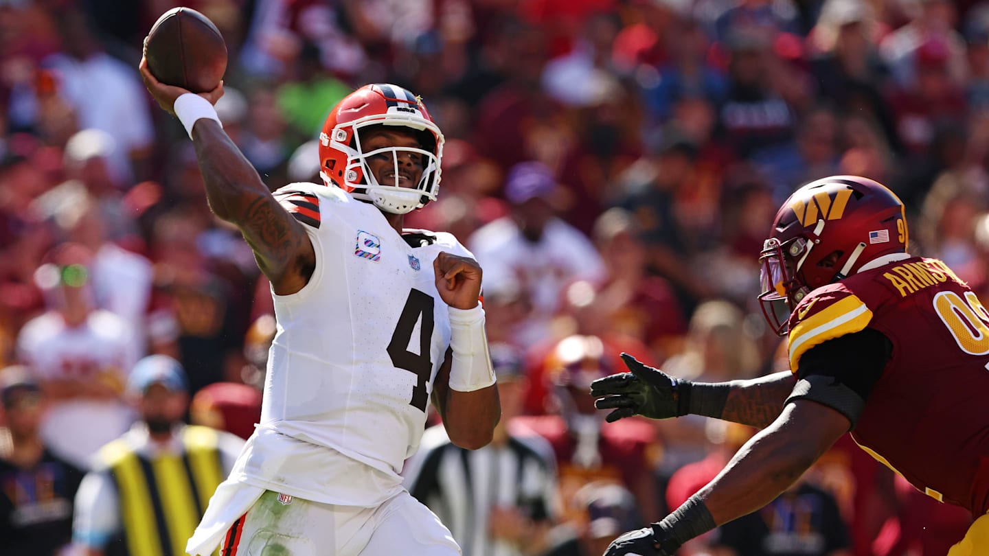 NFL Coach Offers Defense of Cleveland Browns' Deshaun Watson