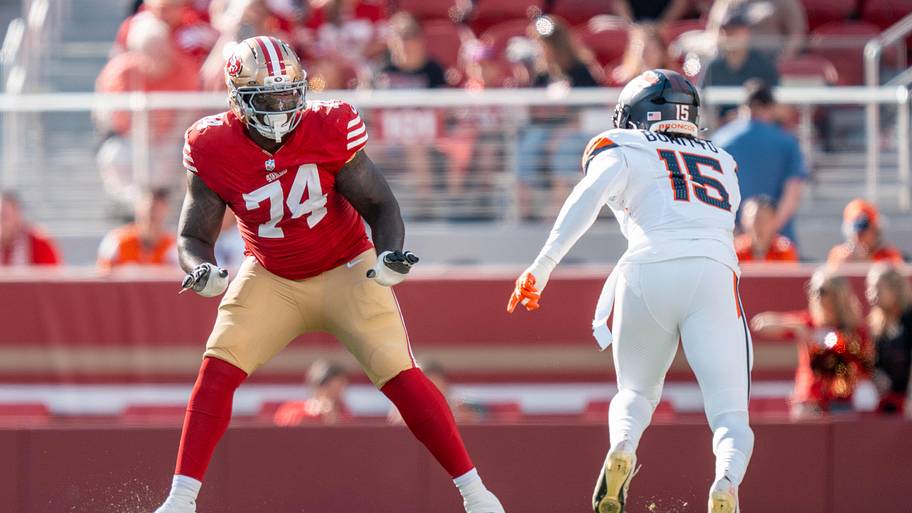 Grading San Francisco 49ers offensive line at the bye week | Yardbarker