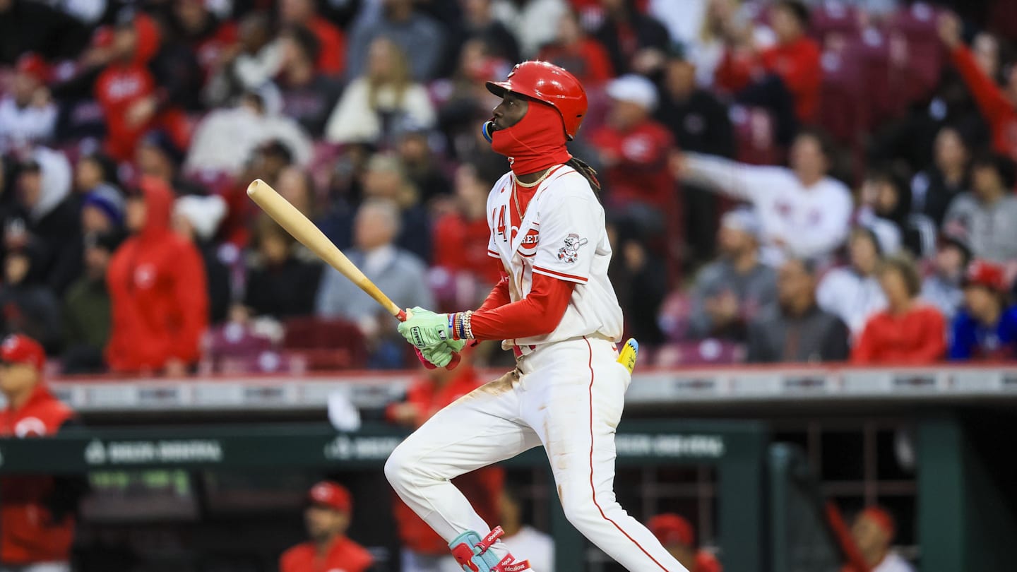 Elly De La Cruz Seems to Be a Big Fan of Torpedo Bats After Two-Homer Game for Reds
