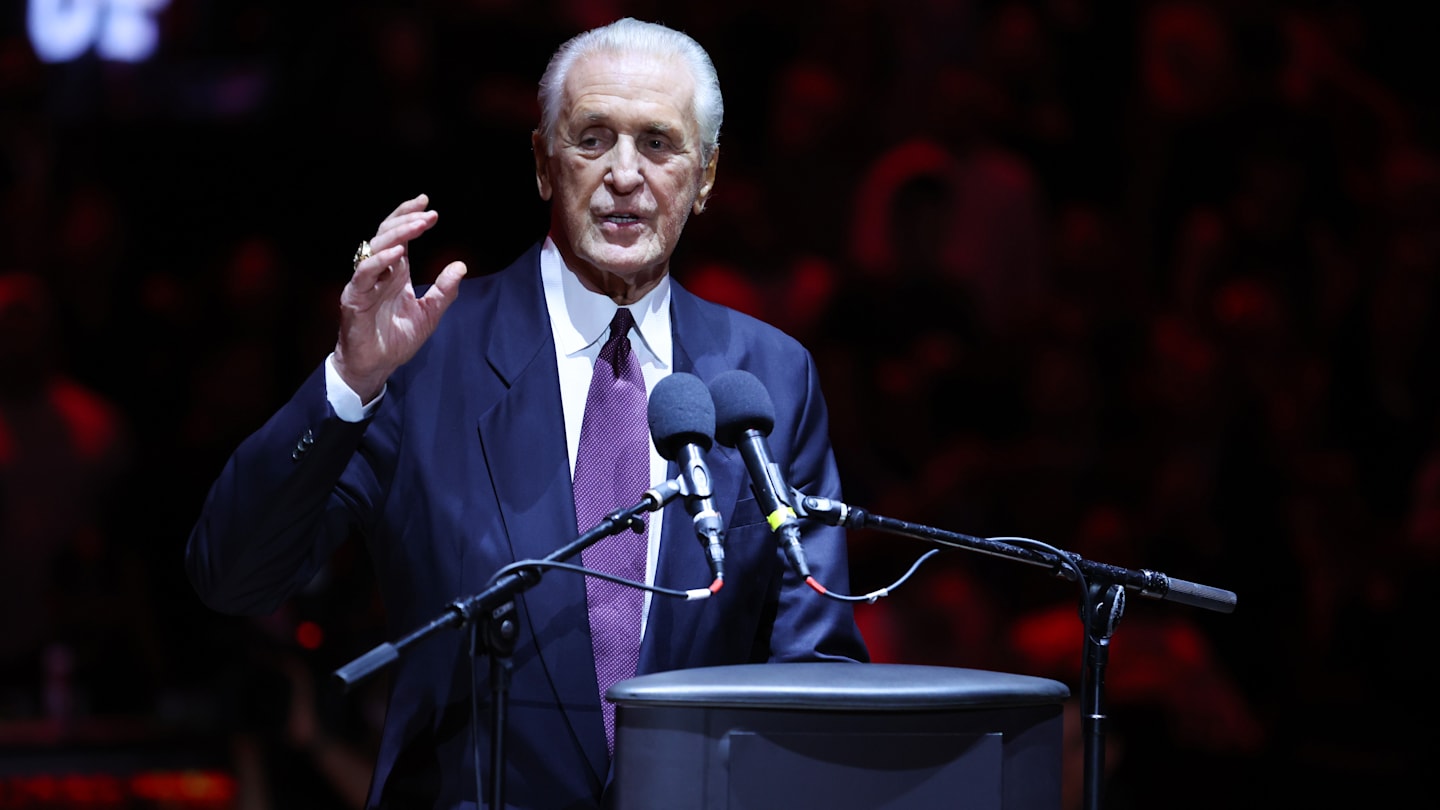 Miami Heat give Pat Riley ultimate honor as he enters 30th season with ...