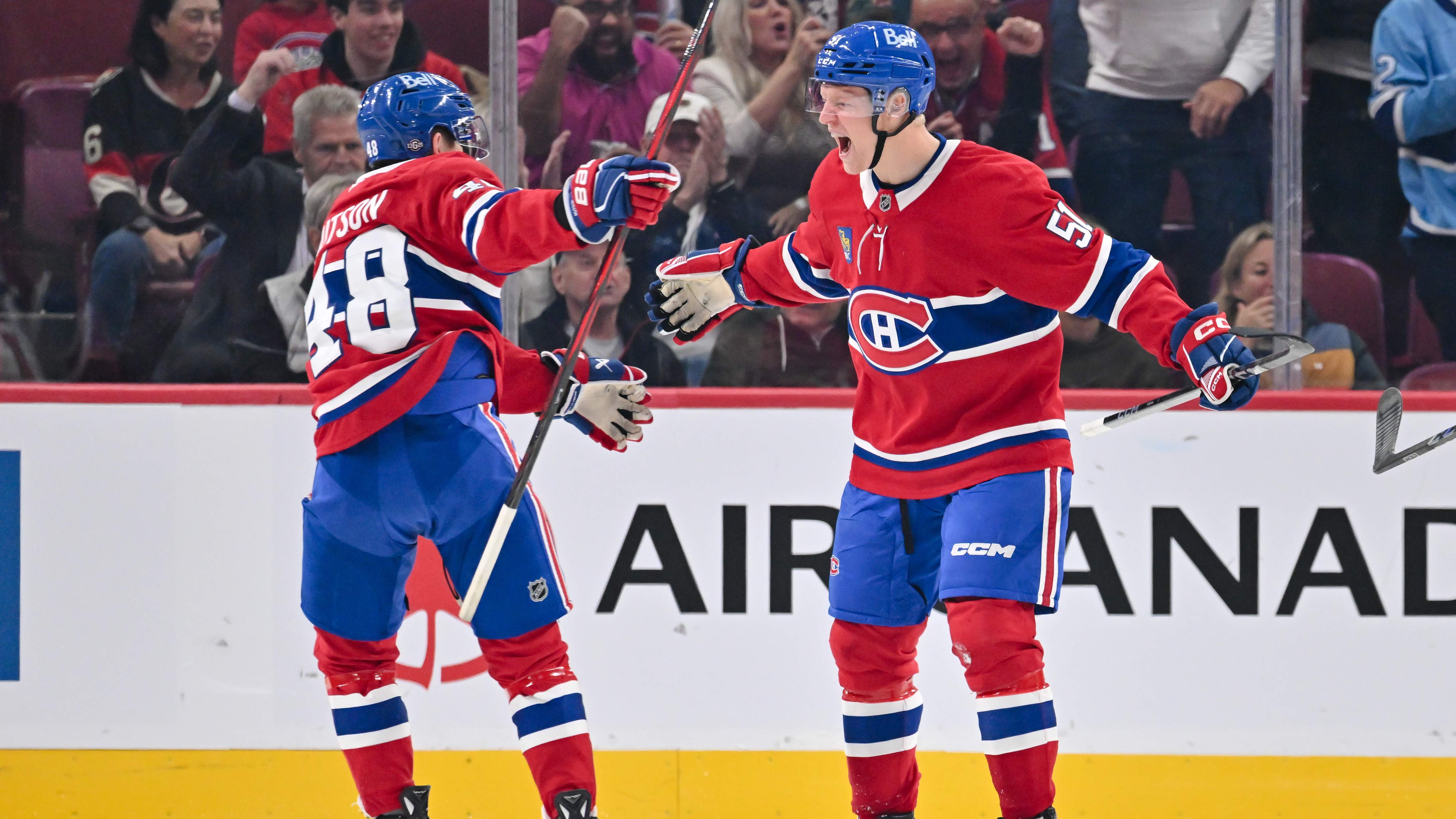 Lane Hutson's Hockey Night in Canada performance draws praise from panel