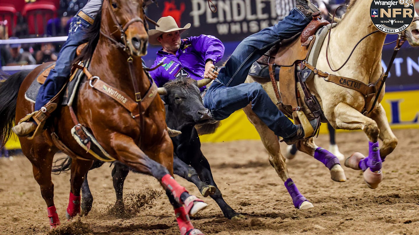 Back from the Brink, Defending Steer Wrestling Champ Makes Unlikely ...