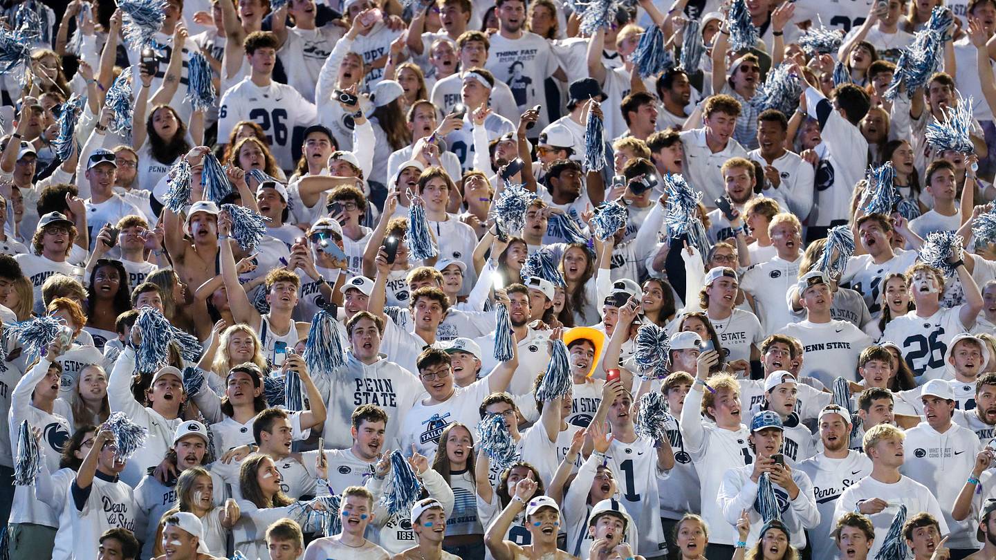 Penn State Football: Penn State's Unofficial 'White Out' Vs. Illinois ...