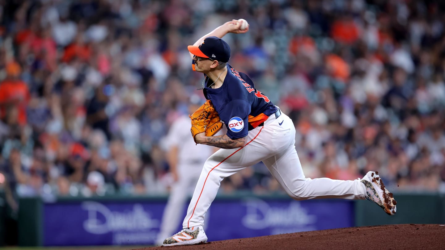Houston Astros Rotation Has Potential Gap For Texas Rangers Series