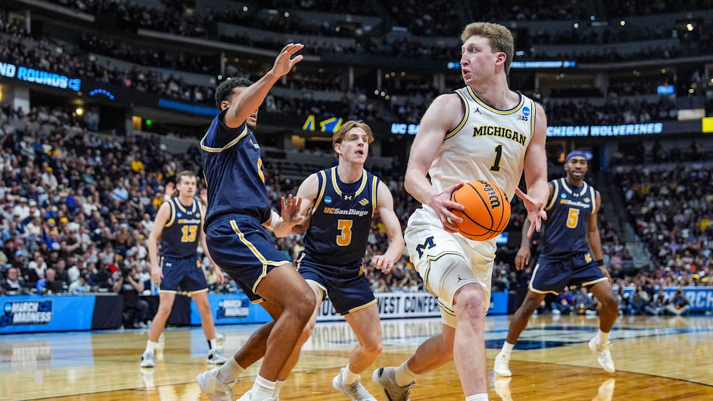 Where Danny Wolf and Yaxel Lendeborg go in ESPN's 2025 NBA mock draft