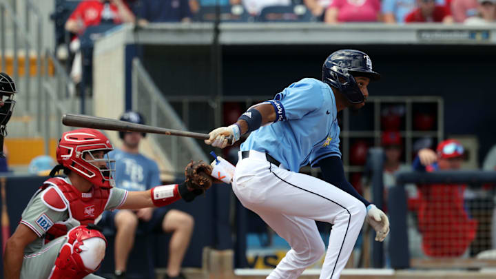 Tampa Bay Rays' Chandler Simpson Puts World-Class Speed on Display During Spring Brea