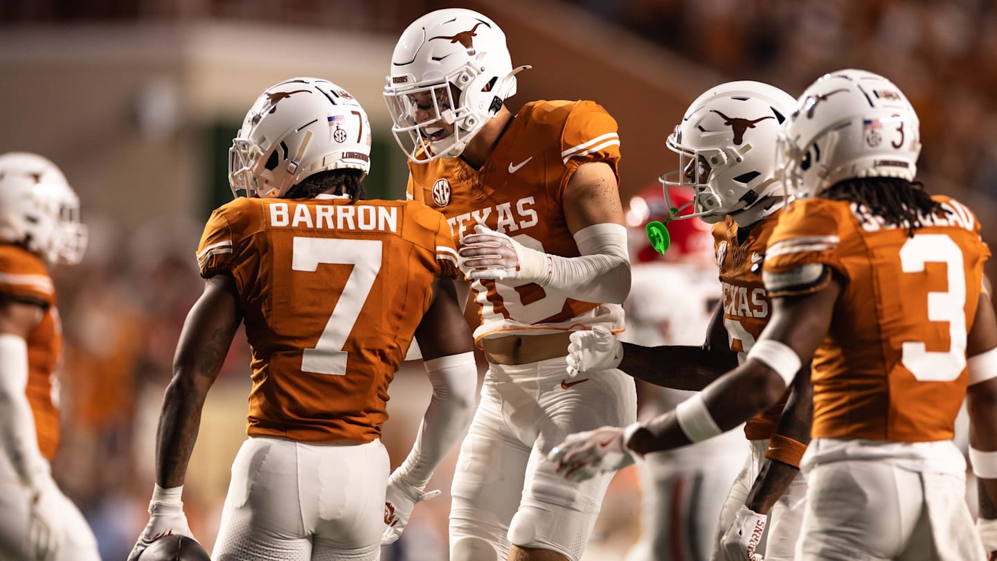 Texas DB Jahdae Barron Says He 'Could Have Done More' Despite 2 INTs vs ...