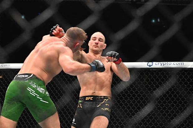 Sean Strickland promises 'a f****** war' in Dricus du Plessis rematch ...