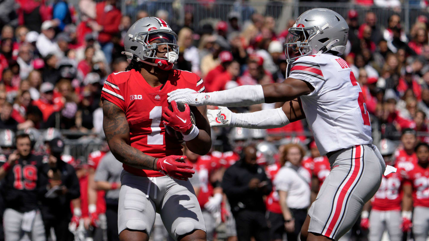 Ohio State Buckeyes' Safety Caleb Downs Ranks No. 1 In PFF List