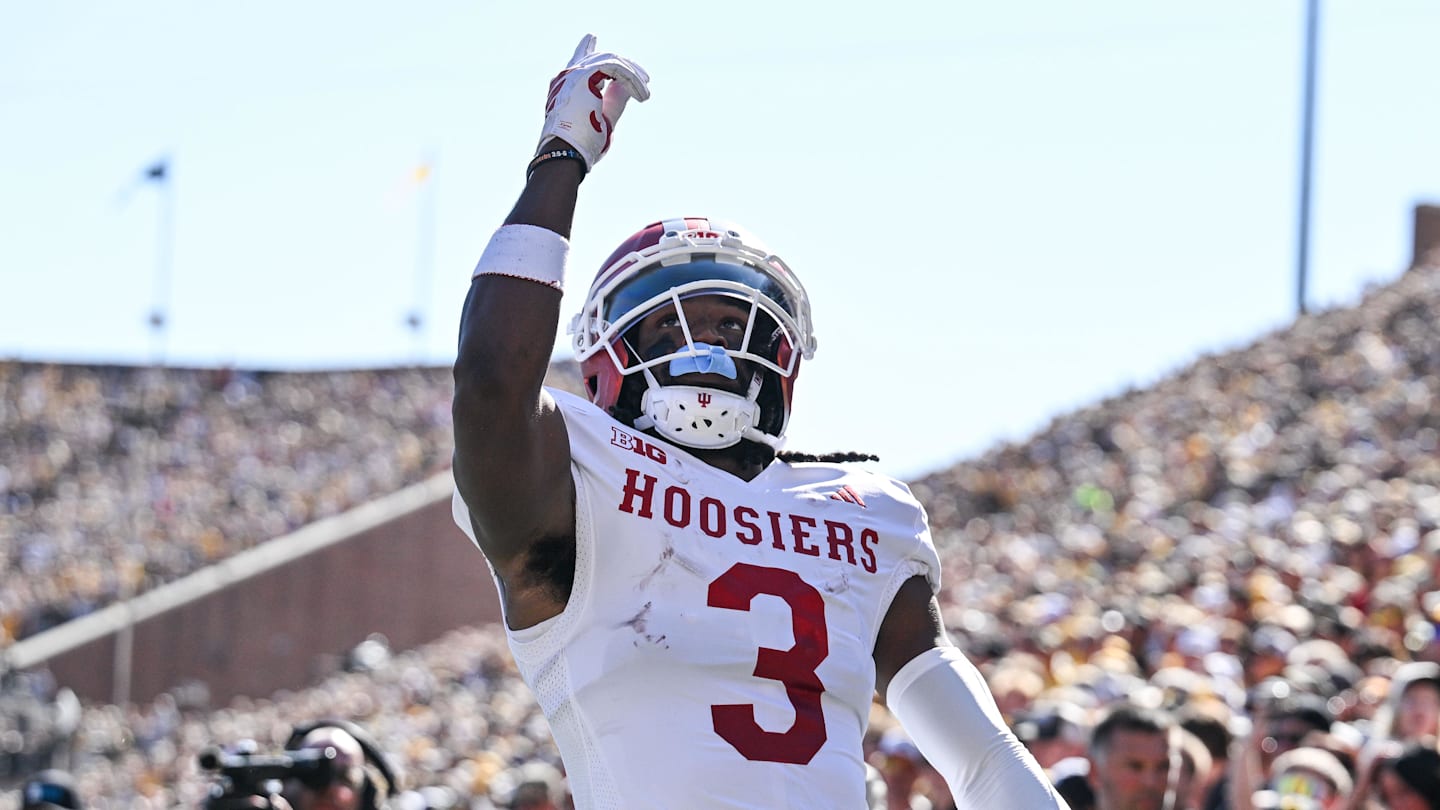 Inside Omar Cooper Jr.'s Indiana Football Breakout: 'Just Scratching ...