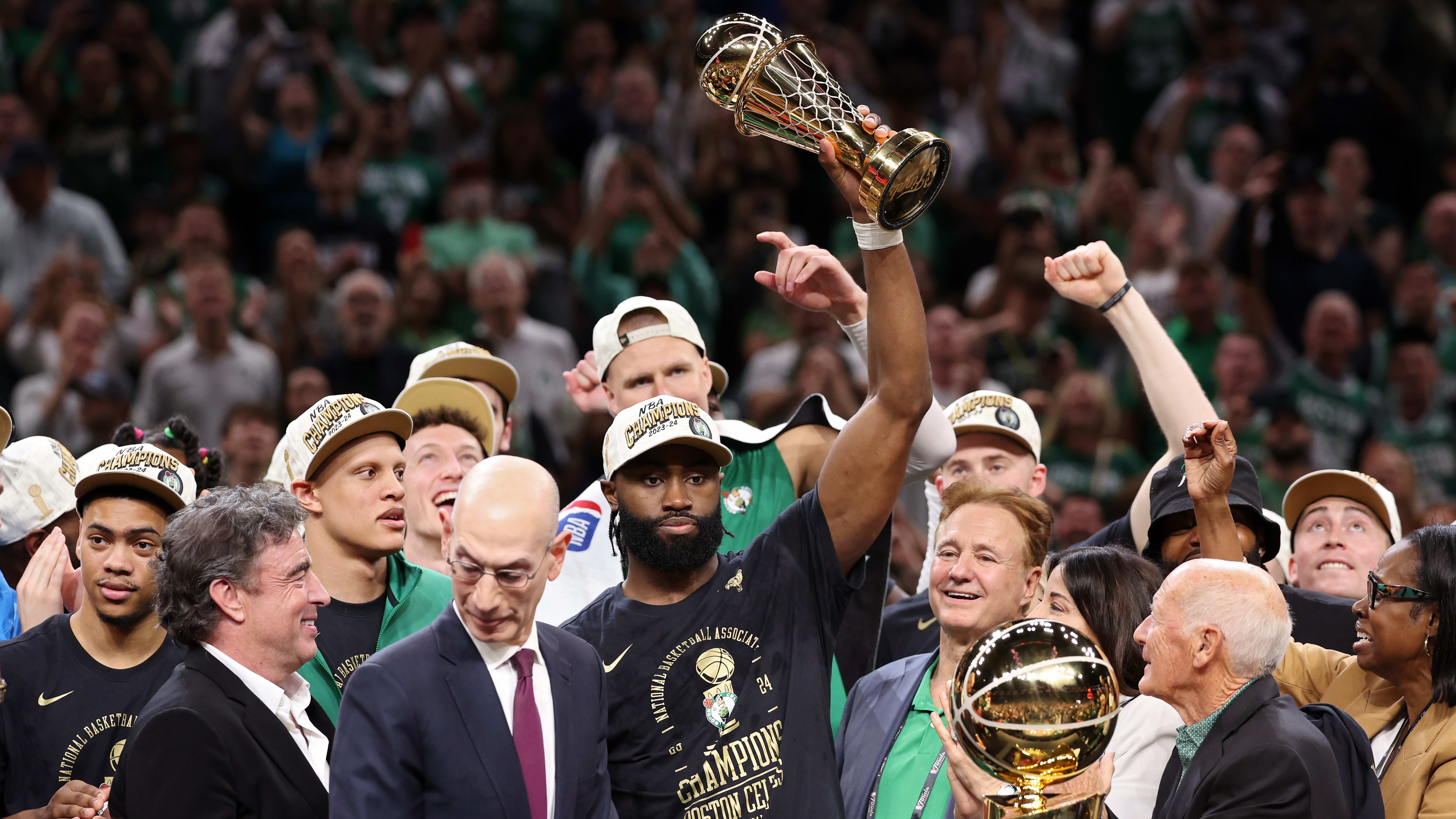 Game 5 takeaways: Boston Celtics clinch Banner 18 after blowing Mavs out 106-88, Jaylen Brown ...
