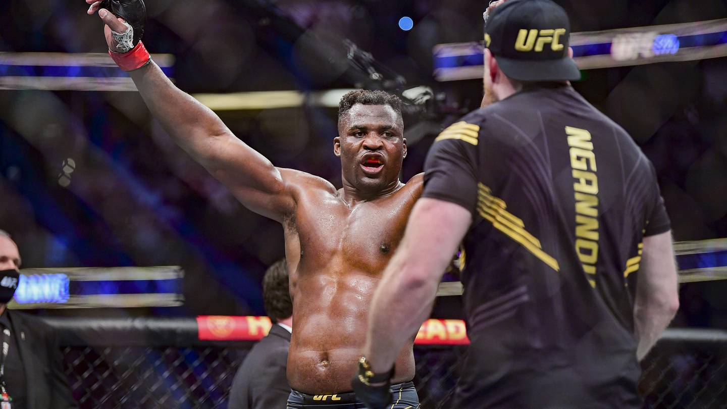 Francis Ngannou reveals Israel Adesanya's dream casting for 'Predator ...