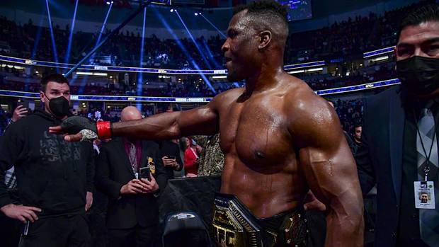 Francis Ngannou Snubbed from List of Top 100 UFC Apex Knockouts