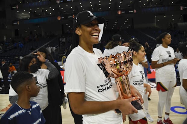 WNBA MVP A'ja Wilson crushes Bam Adebayo for calling out her bold Las ...