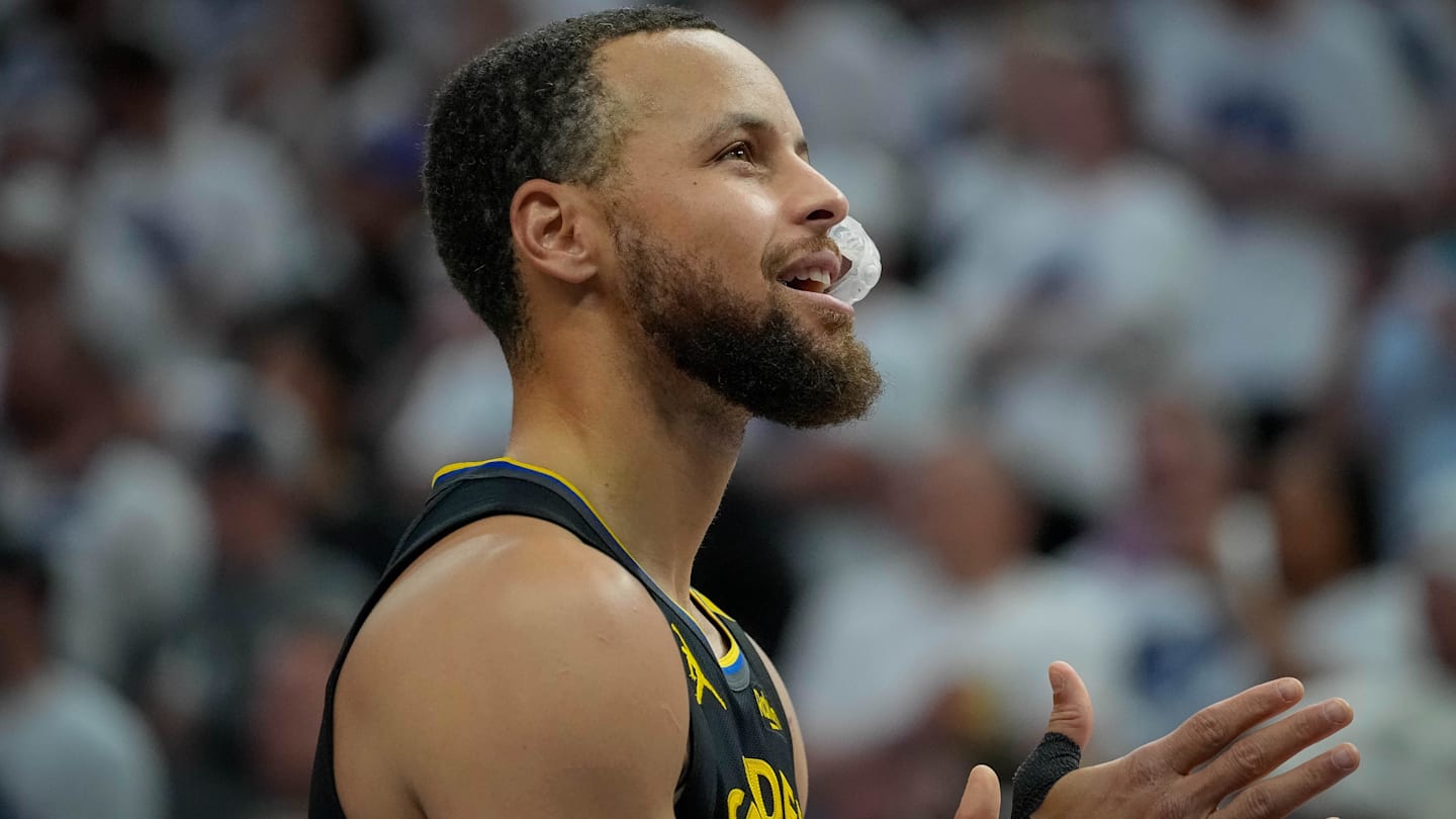 Stephen Curry is eerily like son Canon yelling at WNBA star Cameron Brink