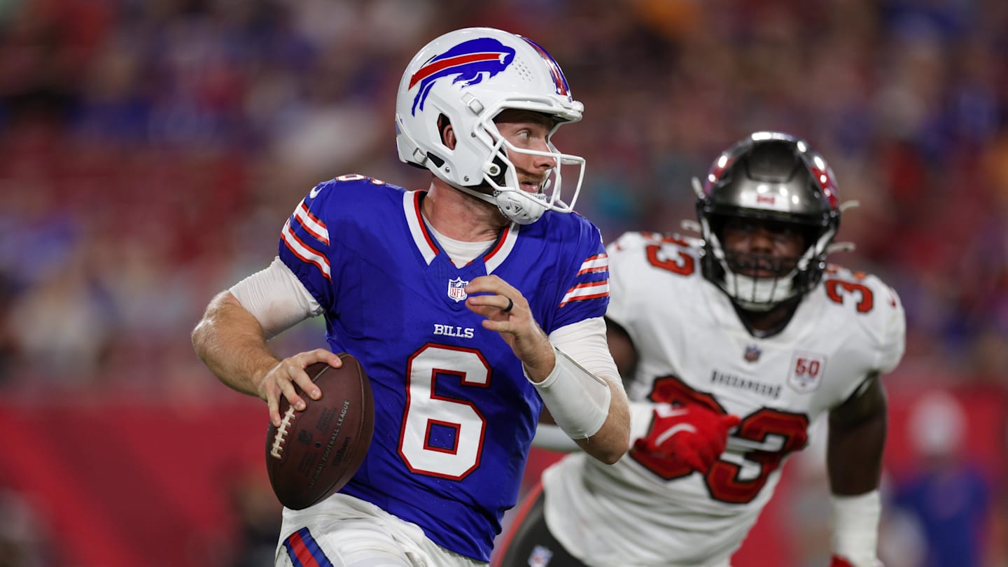 Bills' QB choice vs. Buccaneers hints backup competition may already be ...
