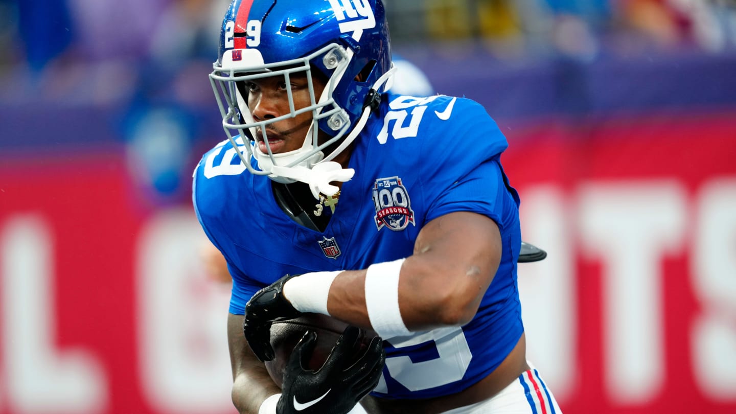 Giants RB Tyrone Tracy Jr. Reflects on His Rapid Recovery After Injury ...