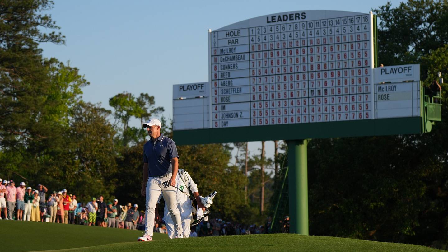 The Old-School Scoreboards at the Masters Create Moments Like Nowhere ...