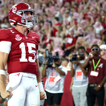 Why Alabama Quarterback Ty Simpson Got Fired Up After Practice