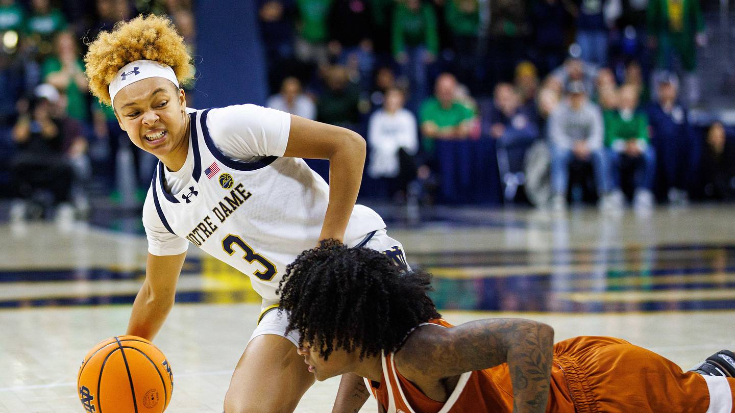 Hannah Hidalgo's Absurd Backwards Pass Highlights Notre Dame's Overtime ...