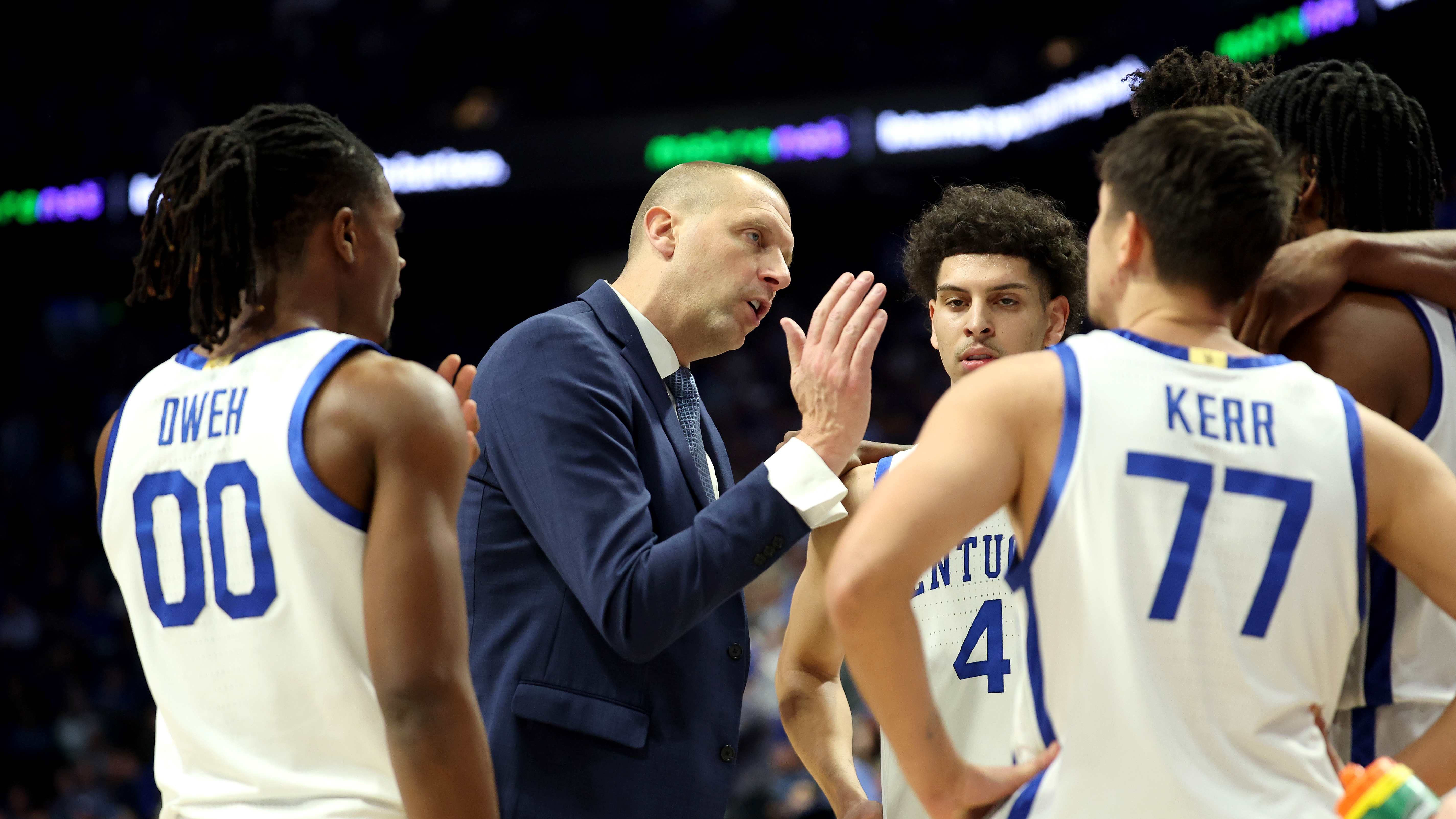 What is making Kentucky basketball coach Mark Pope sad and what makes ...