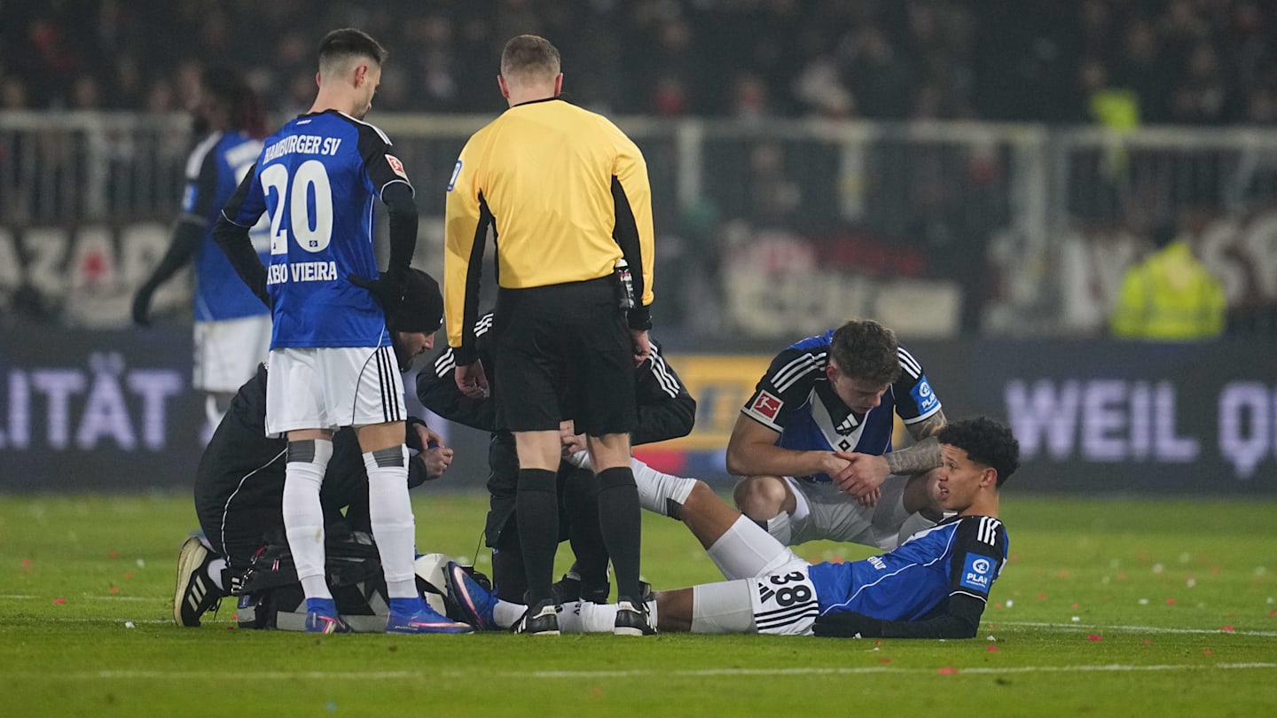 Verletzungsschock nach Stadtderby: HSV-Stürmer droht Saisonaus!