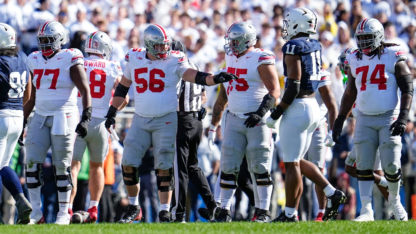 Ohio State Offensive Line Shuffle Continues Against Indiana