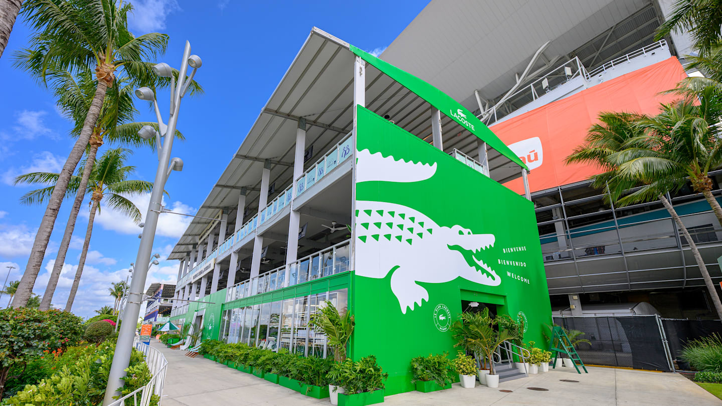 Lacoste Takes Over 2025 Miami Open with New Kits, Fan Gear, & Events