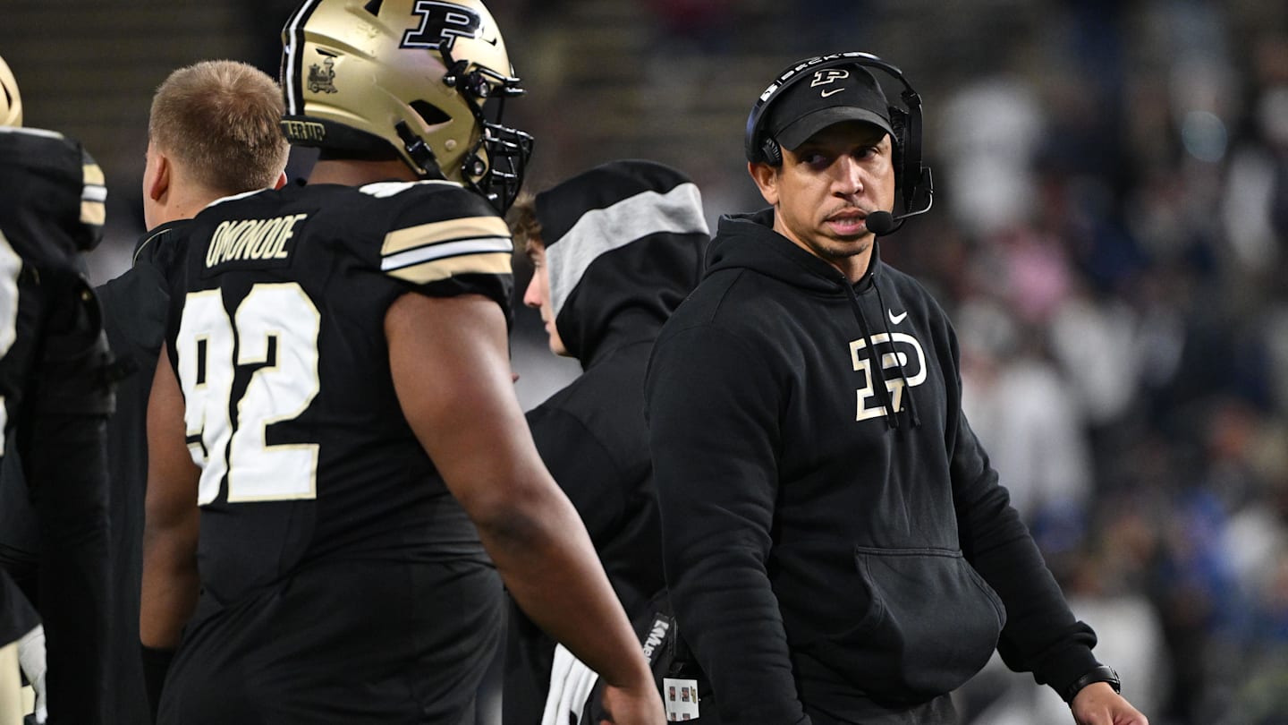 Report: Purdue vs. Michigan State 'Huge Game' for Ryan Walters' Future