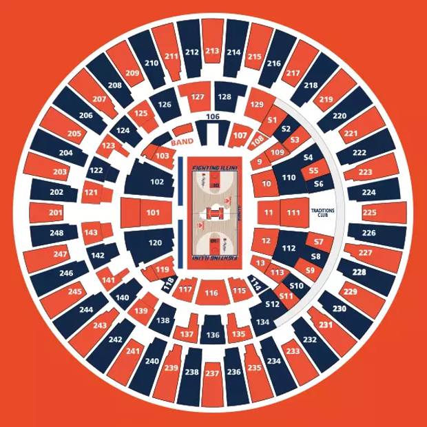 How Illinois Plans to 'Stripe' the State Farm Center for No. 1 Tennessee
