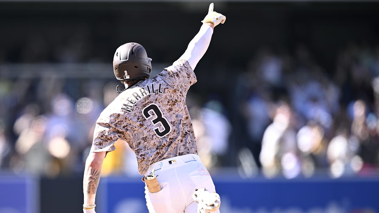San Diego Padres Rookie Ties Baseball Hall of Famer in Hugely Clutch ...