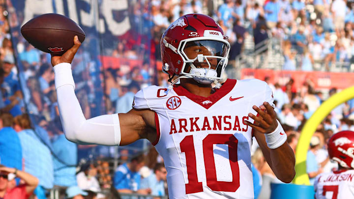 Green doing it all for Razorbacks, Pittman in Ole Miss shootout