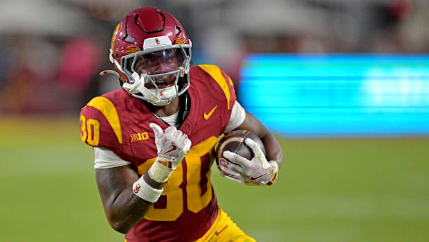 Lincoln Riley Reacts to Recruit Turnout For USC’s Upset of Michigan