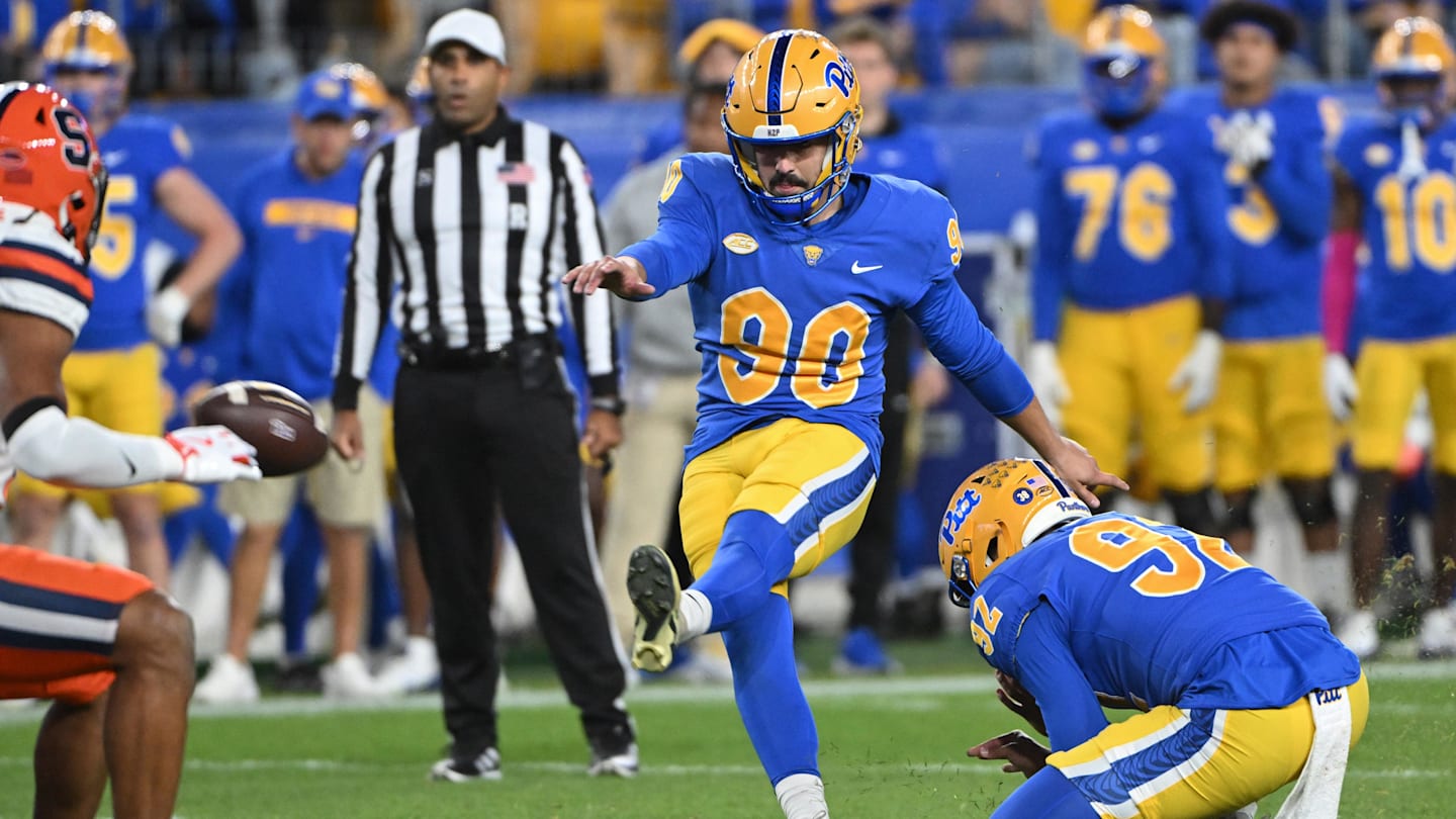 Pitt Panthers Might Have 'Best Kicker in Nation'