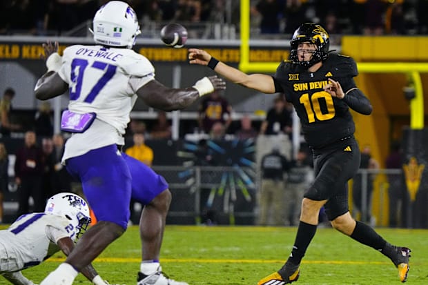 Exploring What Sam Leavitt Said Following ASU Practice
