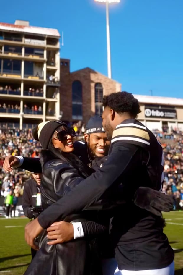 Shedeur Sanders' mom Pilar posts sweet throwback photos with her now-famous son