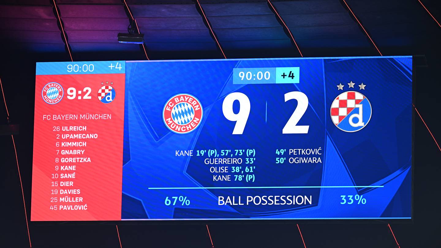 Bayern Munich: Takeaways from 9-2 demolition of Dinamo Zagreb