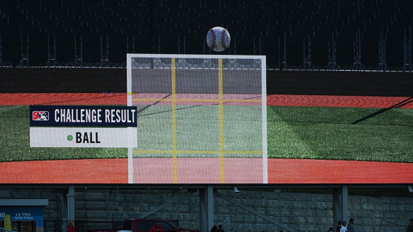 First Look at Robot Umps Overturning Strike Call in 2025 MLB Spring ...