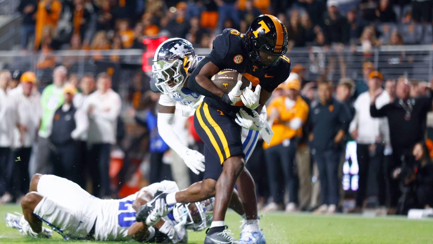 Josh Heupel wasted no time clearing up Dylan Sampson air after 1st-half ...